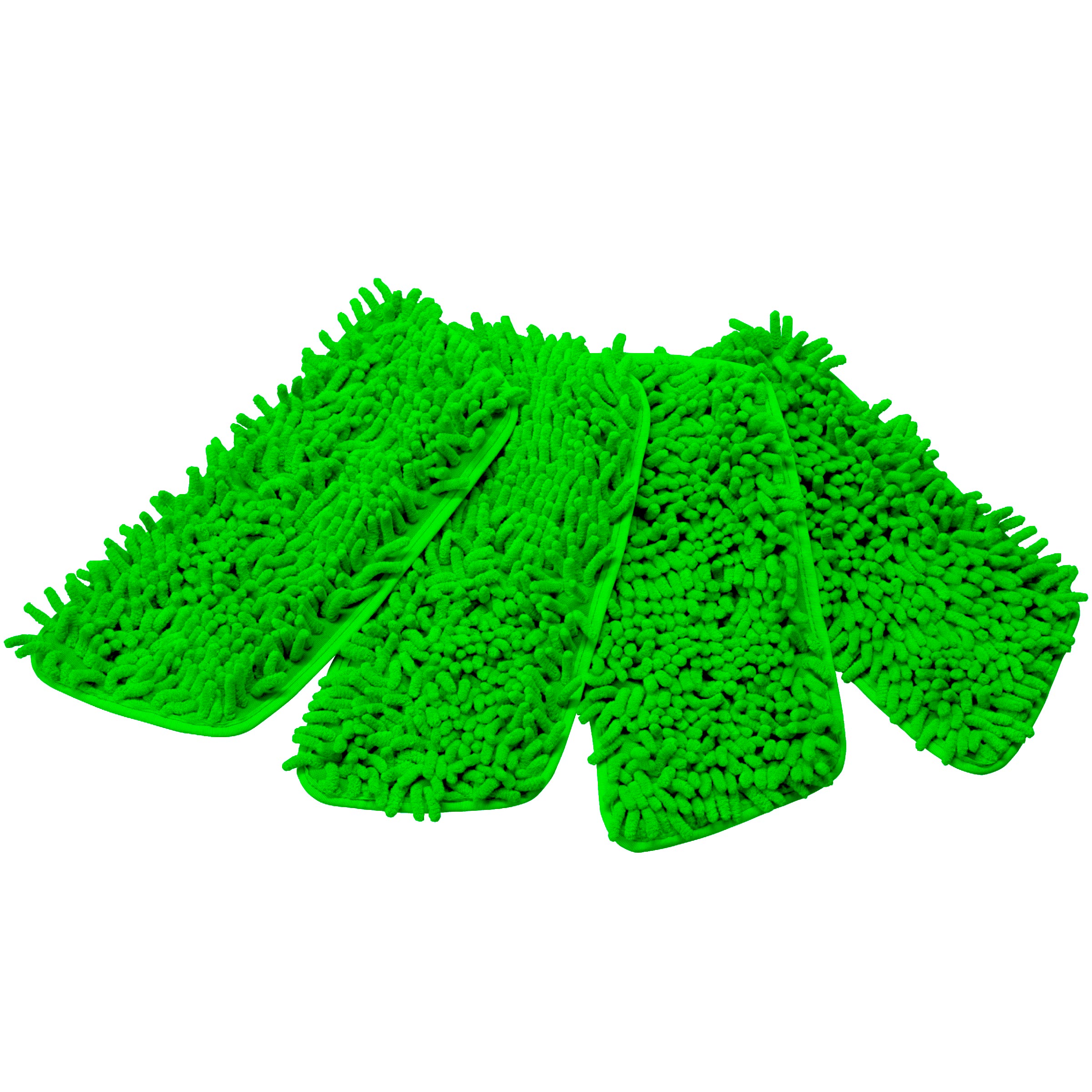 Wet or Waterless Solar Mop Pads [4-Pack] - Efficient Solar Panel Clean