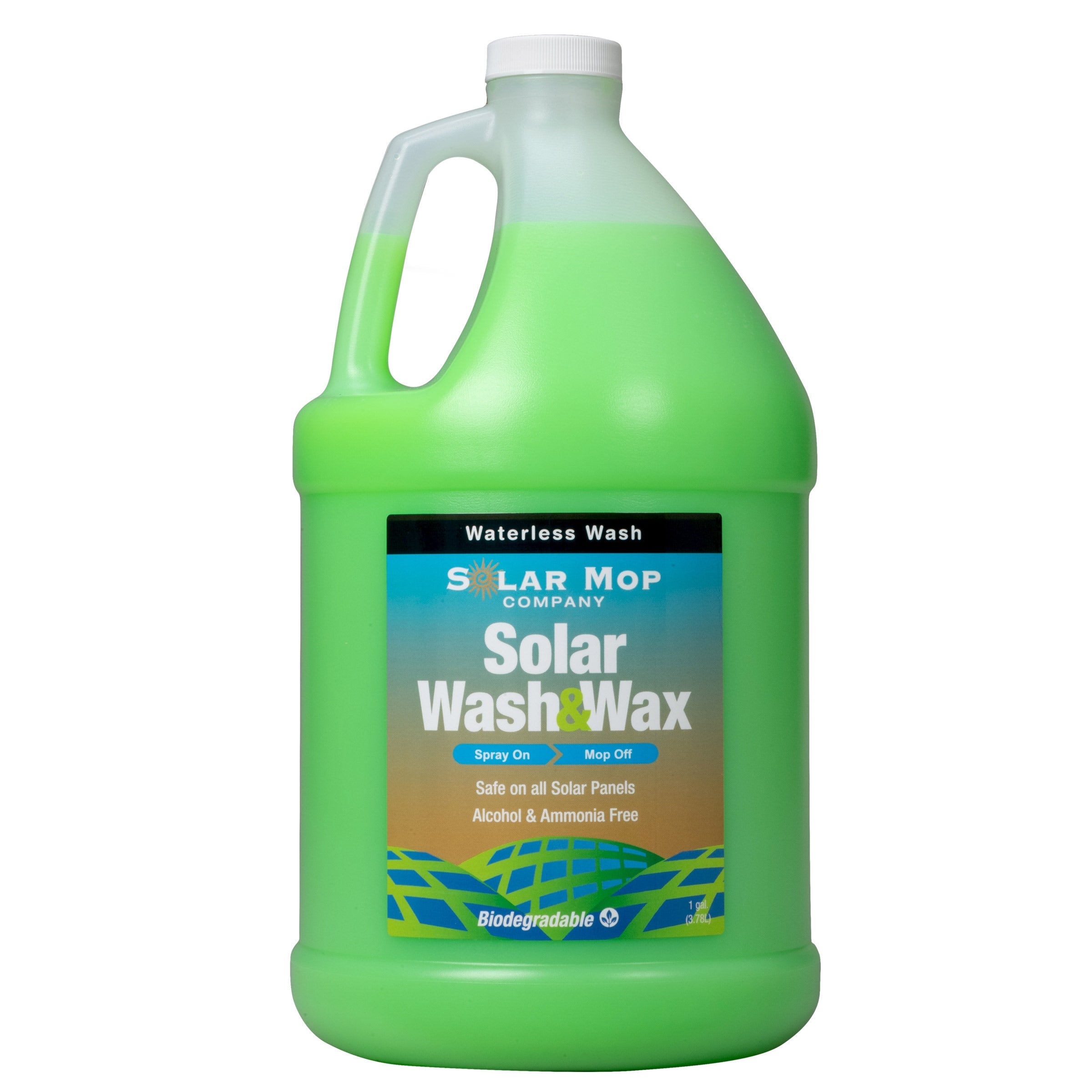 Solar Wash & Wax 1 Gallon/ 3.79L - Wet or Waterless Wash & Wax Solutio